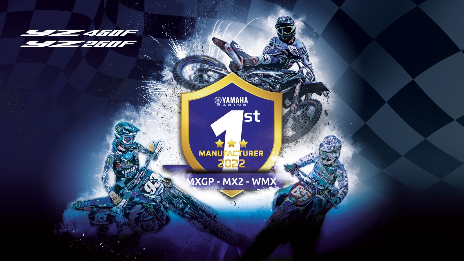 Yamaha wird 2022 Hersteller-Weltmeister in MXGP, MX2 und WMX | Motorradreporter